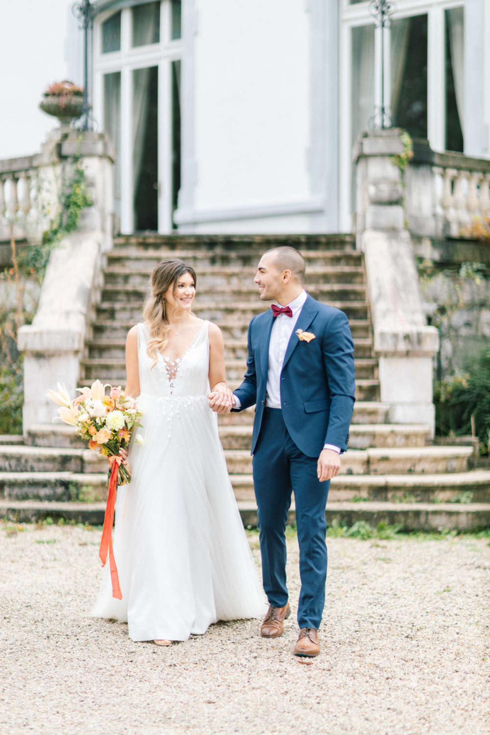 Intimist Chic Wedding at Chateau de Moulinsard | Savoy | HEDHERA